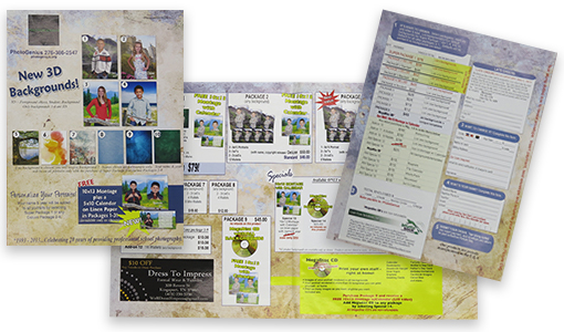 Custom Photo Pocket Flyers - Amidon Graphics